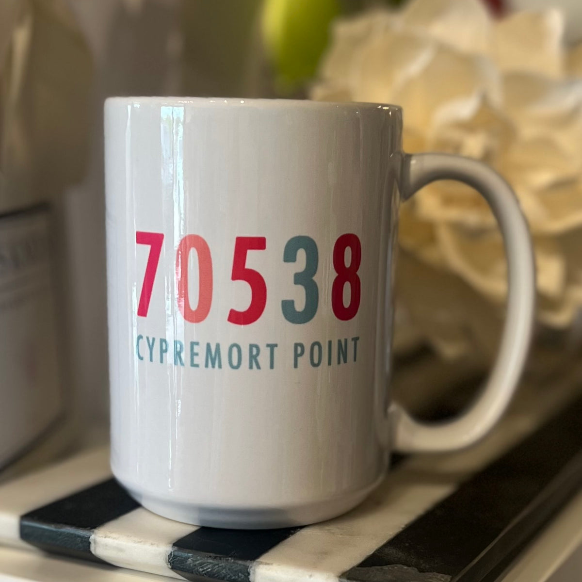Cypremort Point Zip Code Mug – The Gift Pod Boutique