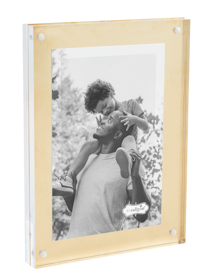 Small Brass Acrylic Frame – The Gift Pod Boutique