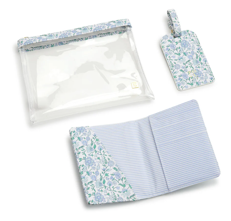 TRVL Design Hamptons Floral 3 Piece Travel Set – The Gift Pod Boutique